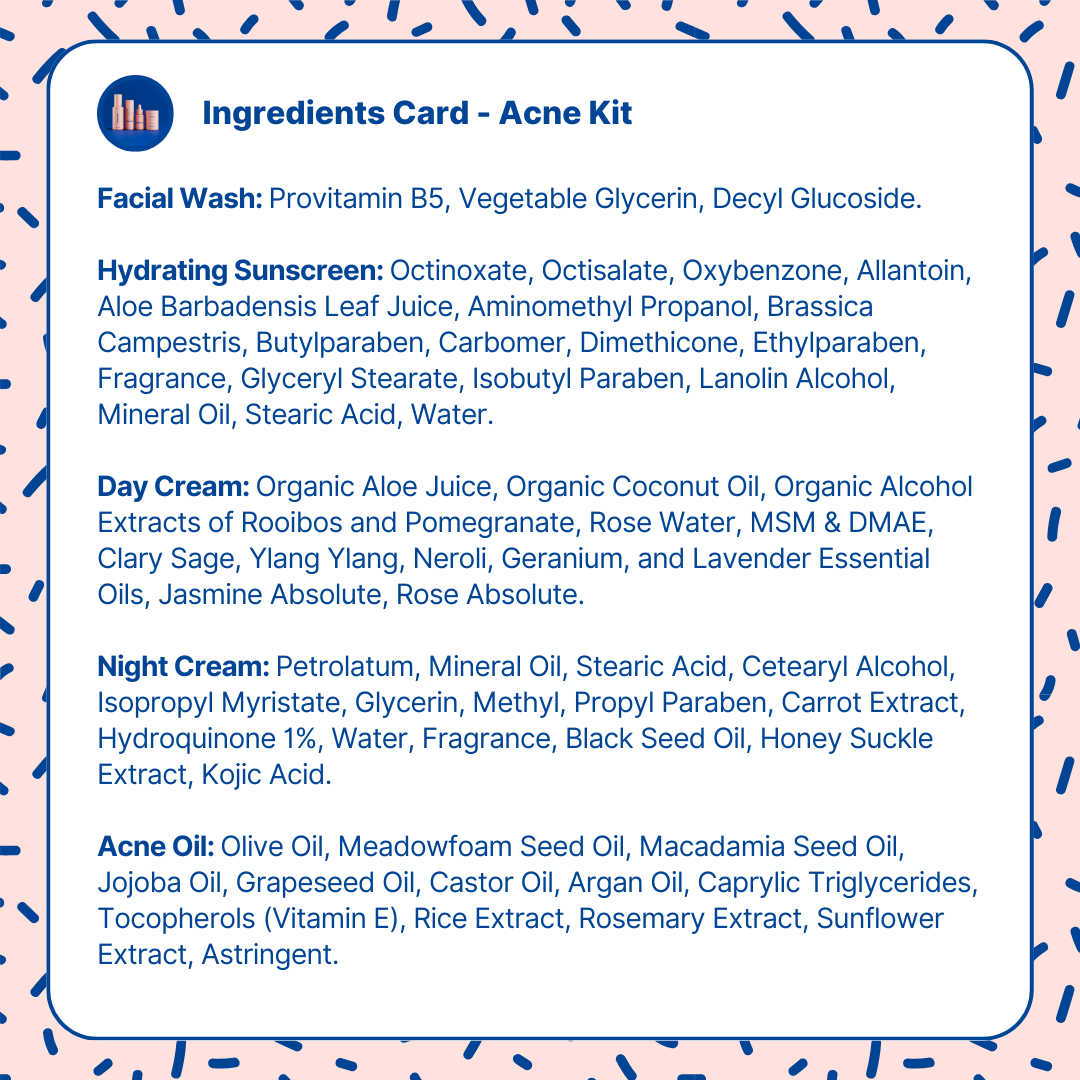 Underneath Acne Skin Care Kit | Ti Taylor Acne Package – UnderNeath